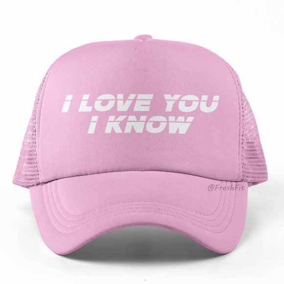 Accessories | I Love You I Know Foam Trucker Hat Mesh Snapback Cap ...